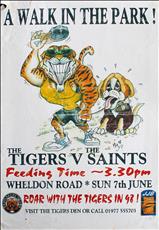 Cas Tigers Heritage Project - Poster